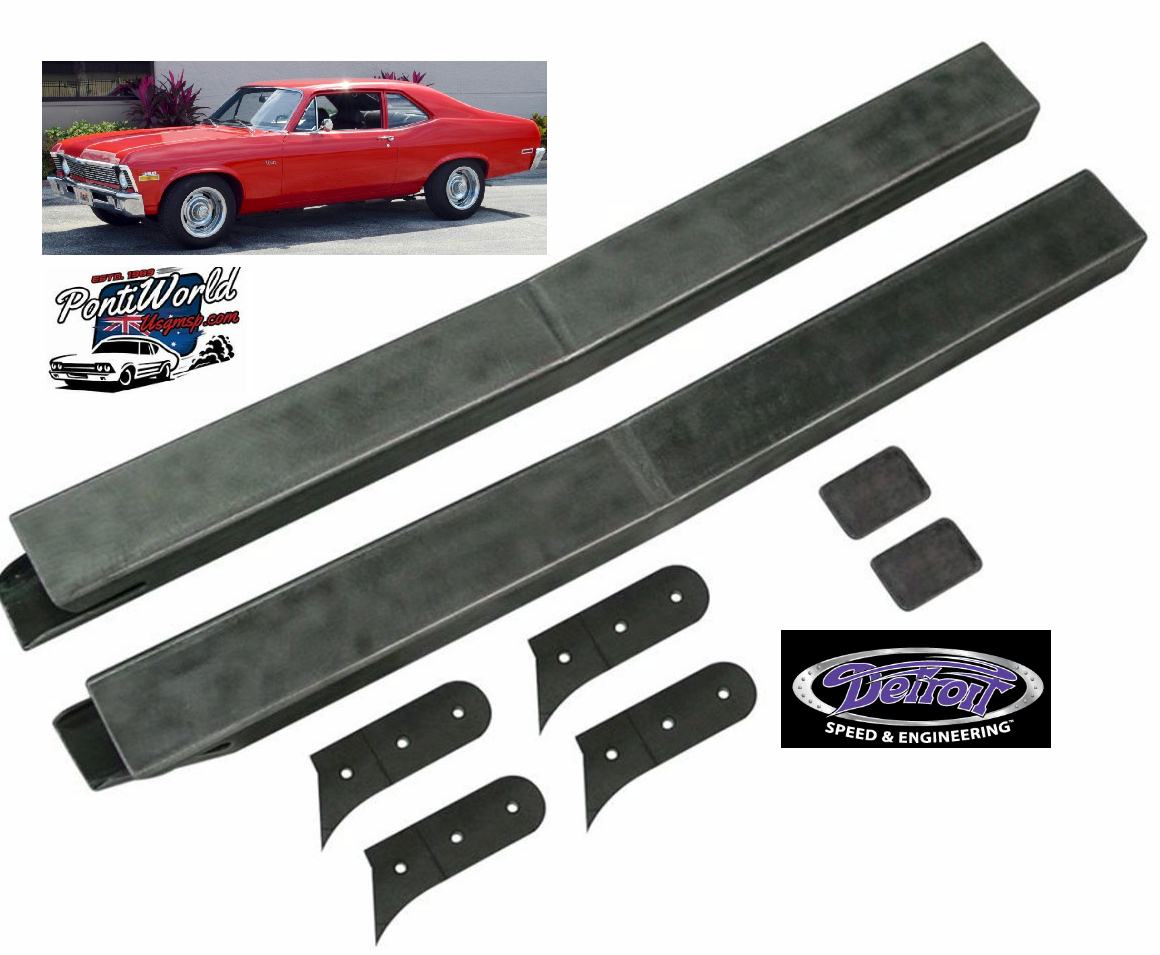 Subframe connectors: Nova 68-74 Weld in USA Made – Pontiworld