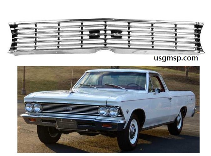 Grill: 66 Chevelle / El Camino Standard – Pontiworld