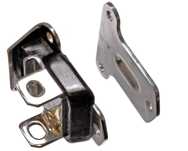 Engine Mount: Chev V8 Short & Wide - CHROME – Pontiworld