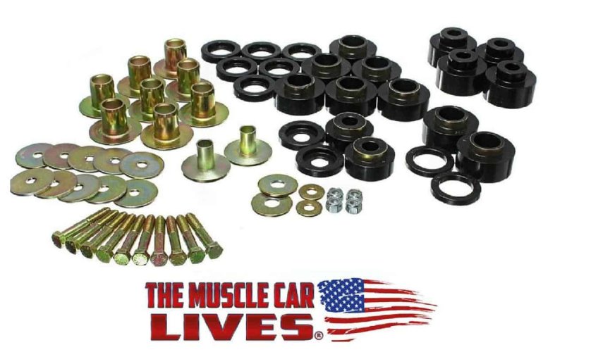 Body Mount Kit: 68-72 Chevelles Malibu Cutlass W/ Hardware – Pontiworld