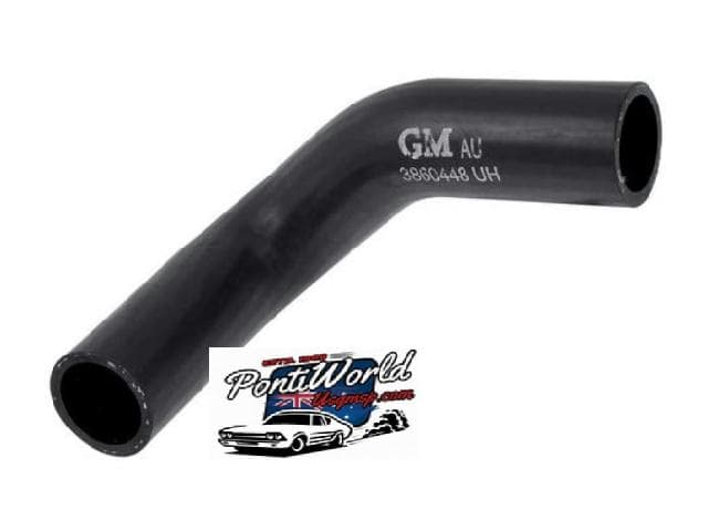 Radiator Hose: LOWER - 66-68 Chev Impala, Belair + SB V8 W/ O A/C - w ...