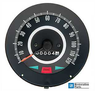 67 Firebird 120 MPH Speedo: (New) – Pontiworld