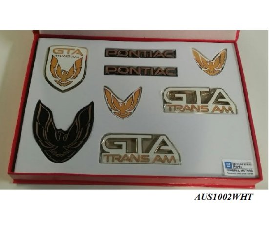 Ecommerce platform - GTA Emblem Kit: 87-90 WHITE - PWD – Pontiworld