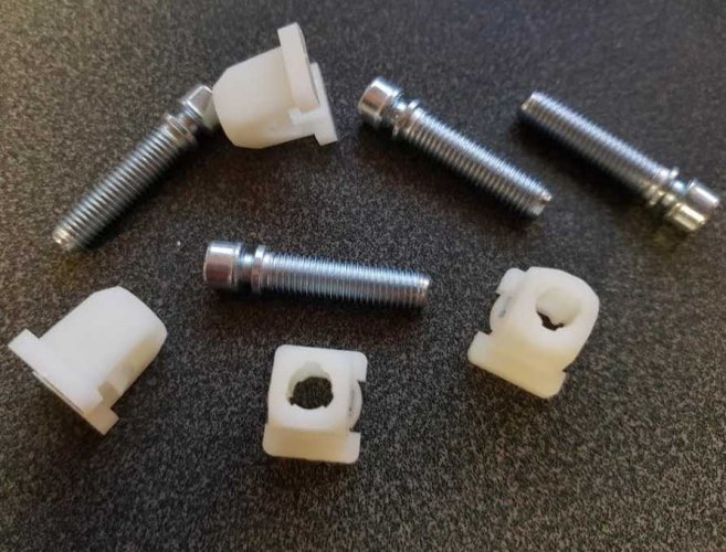 Headlamp Adjuster Screw & Retainer kit 58-61 (4) GM various – Pontiworld