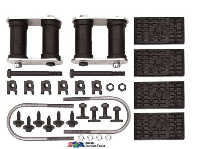 Leaf Spring Insulation Kit - Multi – Pontiworld