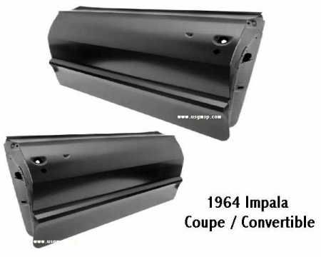 64 Chevy Impala 2 door Door SHELL (ea)