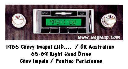 Radio: 65-69 Chevy Impala & Parisiennse (RHD) & LHS 65 Imp - SOLD OUT ...