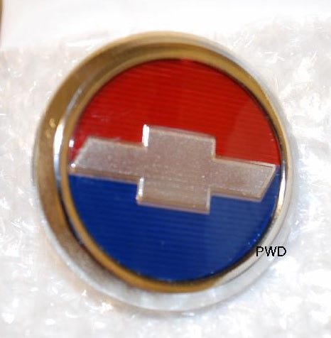 Monza Emblem KIT: 75-79 Header panel Chevy emblem- ONE LEFT ONLY ...