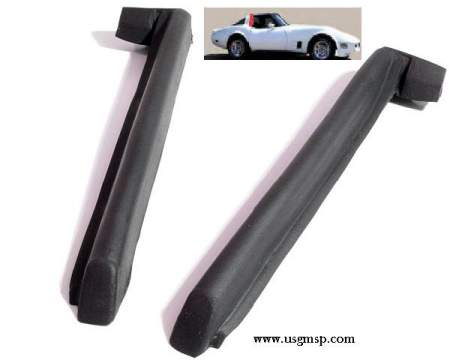 78-82 Corvette Rear Side Vertical Window Seals - USA Made not crap ...