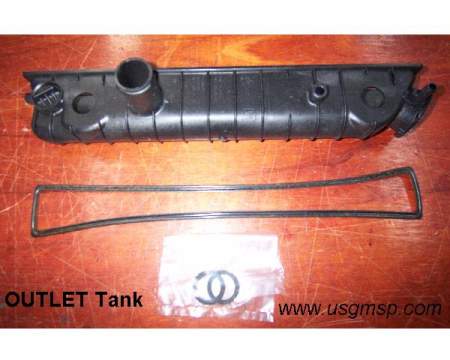 Radiator Side Tank: Corvette 86-89 OUTLET – Pontiworld