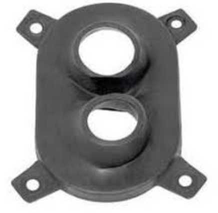 AC Hose Firewall Grommet: 67 F body. – Pontiworld