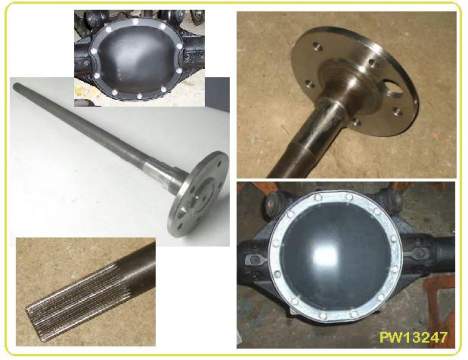 Axle: BOP 10 BOLT /28 spline - 8.2 A-Body GM 442 Skylark GTO – Pontiworld
