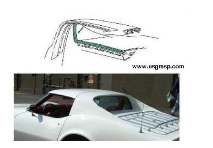 68-72 Corvette - Rear Window Seal – Pontiworld