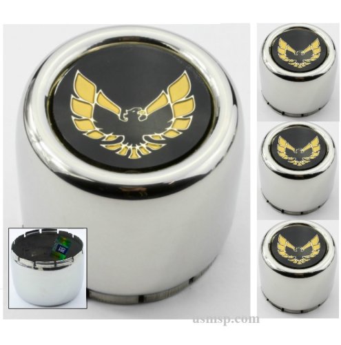 Cap Set: 77-81 Trans Am - Metal w/ GOLD bird (4) – Pontiworld