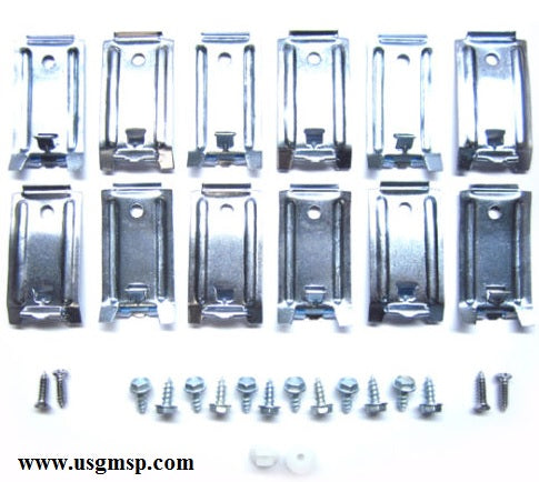 Rocker Panel Molding clip kit: 64-65 GTO Lemans – Pontiworld