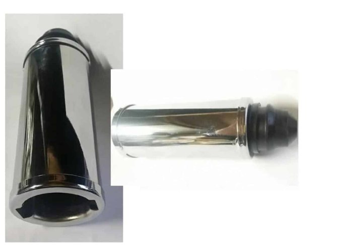 Rocker Cover Oil Filler extension; Chrome – Pontiworld