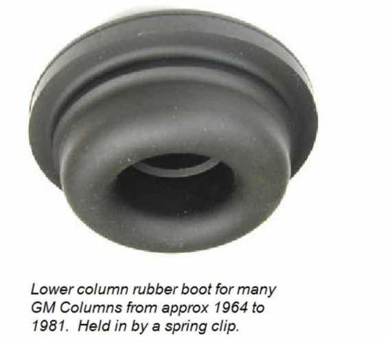 Lower column boot 4 GM Columns 1964-81. – Pontiworld