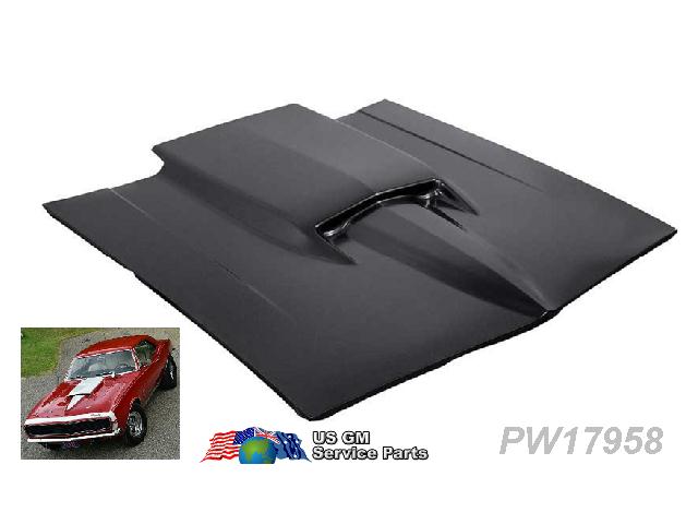 Hood: Camaro STINGER 67-68 Yenko (metal) – Pontiworld