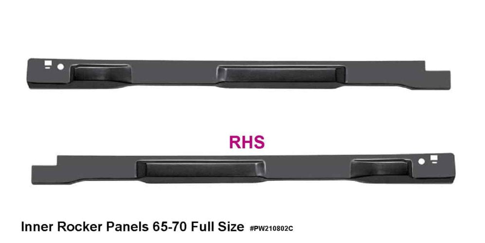 Rocker Panel: 65-70 Full Size - INNER (EA) RHS – Pontiworld