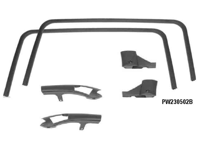 T-Top Headliner Trim edge Mold kit: 78-81 F – Pontiworld