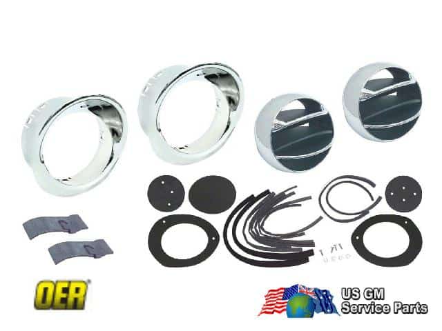 Duct Astro Vent rebuild Kit 67-8 Camaro Firebird. – Pontiworld