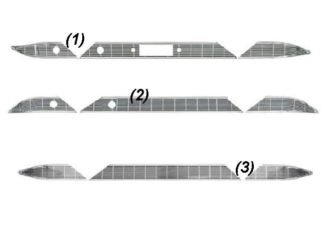 56 Chev Dash Panel Trim SET *note – Pontiworld