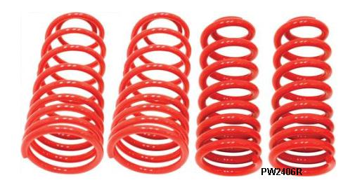 Coil Spring Set: 93-97 Firebird TA Camaro Lowered 1.25" / 32mm (4 ...