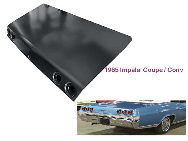 65 Impala TRUNK LID - IMPALA -all bodies (Not Belair) – Pontiworld