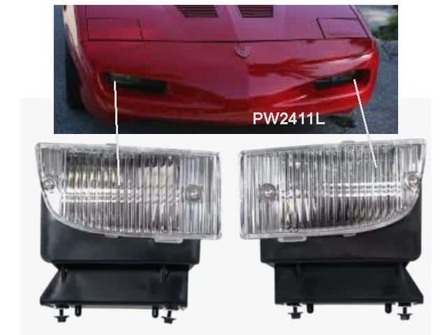 Front Park Lamp Set 91-92 Firebird - Pair – Pontiworld