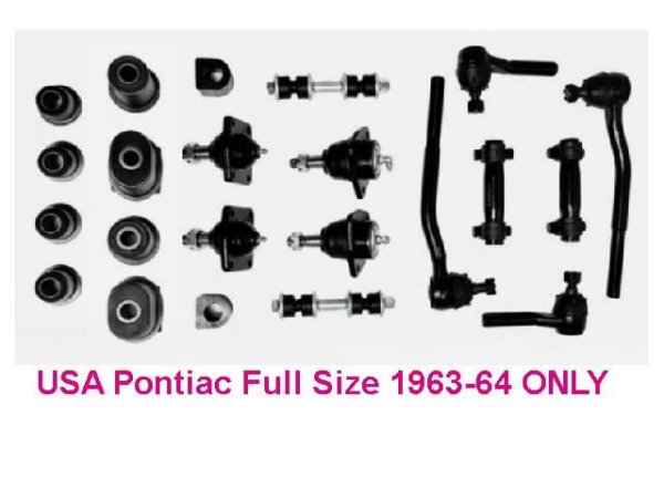 A FRONT Suspension Kit: PONTIAC USA MADE Full size - 1963-64 only ...