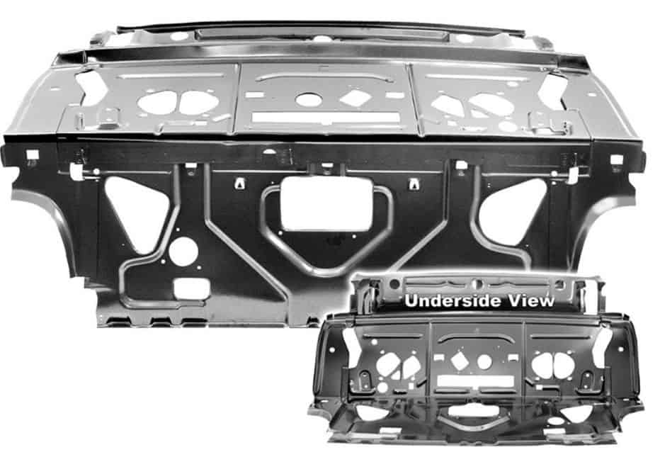 1968-70 Chevelle 2 door coupe Rear parcel tray *** - Special order onl ...