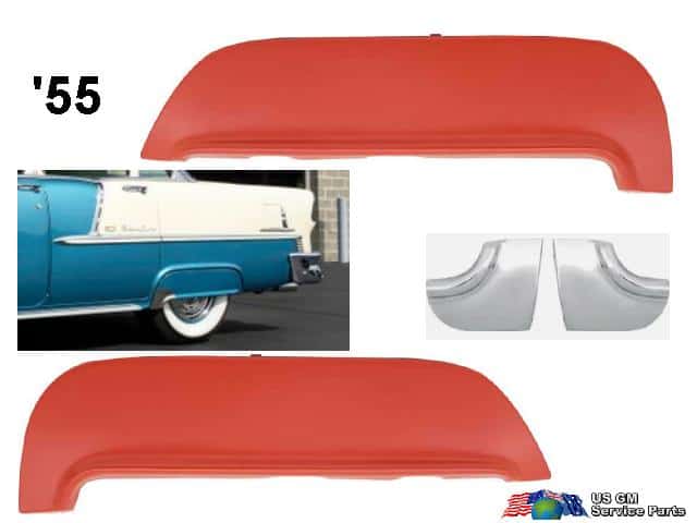 55 Chevrolet Fender Skirt Kit – Pontiworld