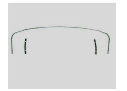 Convertible Top Tacking Strip FRONT 67-9 Firebird/ Camaro. – Pontiworld