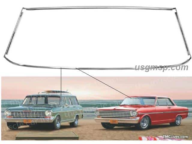 Windscreen Mold Set: Nova 62-67 – Pontiworld