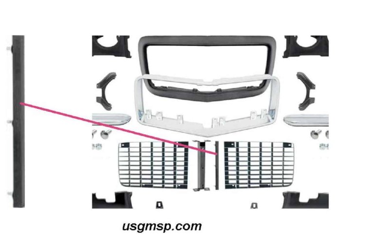 Grill Divider Insert: 70-73 Camaro RS – Pontiworld