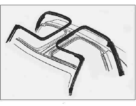 T-Top Seal: 78-81 GM Tops - Mains (pr) Only ** USA MADE ** Vitally Imp ...