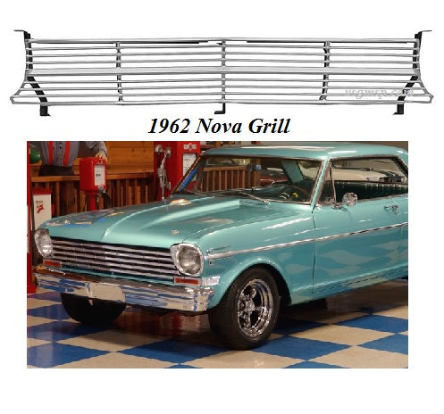 62 Chevy II/Nova Grille - New – Pontiworld