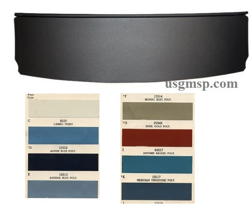 Parcel Shelf trim: 68-72 GTO LEMans (Choose0 – Pontiworld