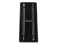 Console Shift Plate Emblem: 3 Speed – Pontiworld